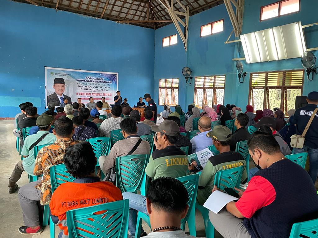 Sosbang di Paser, Andi Faisal Assegaf Ajak Masyarakat Perkuat Persatuan Jelang Pemilu ...